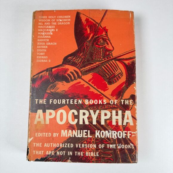 Accents | The Fourteen Books Of The Apocrypha By Manuel Komroff 1936 ...